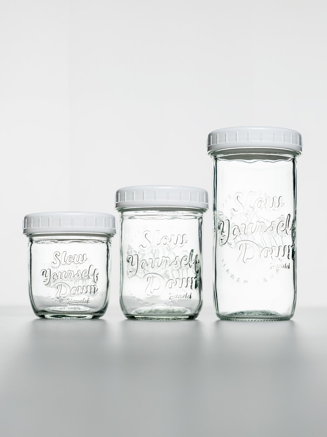 Signature Glass Jars – Slow Yourself Down