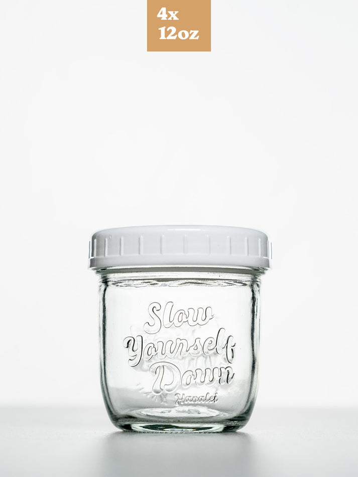 Signature Glass Jars – Slow Yourself Down