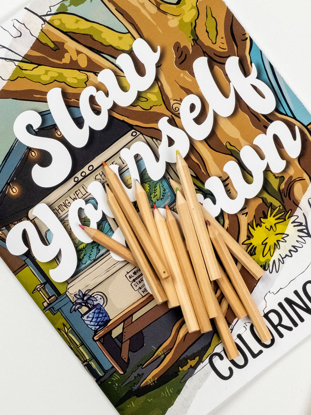 The Slow Yourself Down Coloring Book